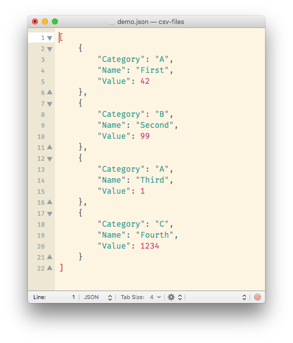 Tutorial Convert CSV To JSON On A Mac Tablecruncher